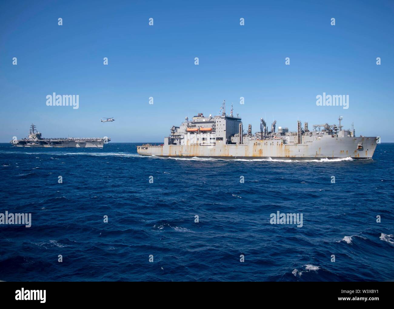 190715-N-WK982-6002 CORAL SEA (July 15, 2019) A Helicopter Sea Combat ...