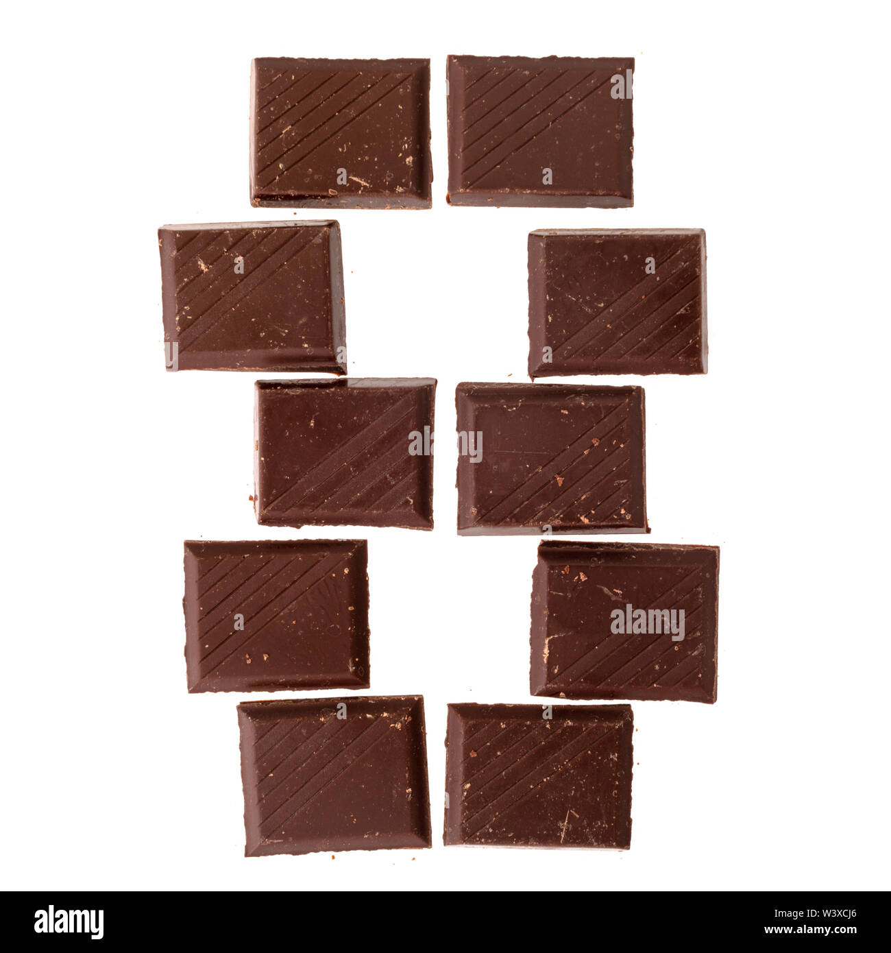 Isolate chocolate letter, alphabet Stock Photo - Alamy