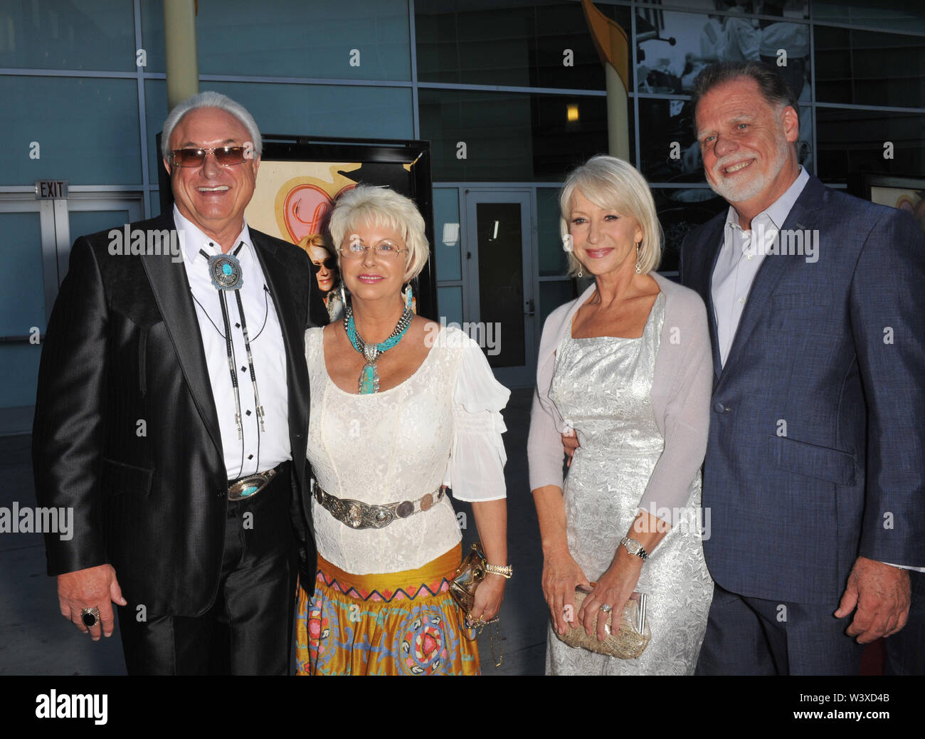 LOS ANGELES, CA. June 23, 2010: Dame Helen Mirren with husband ...