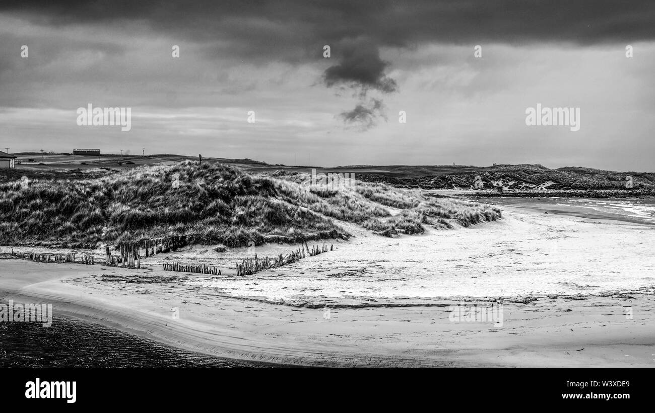 Beach in Scotland Stock Photo - Alamy