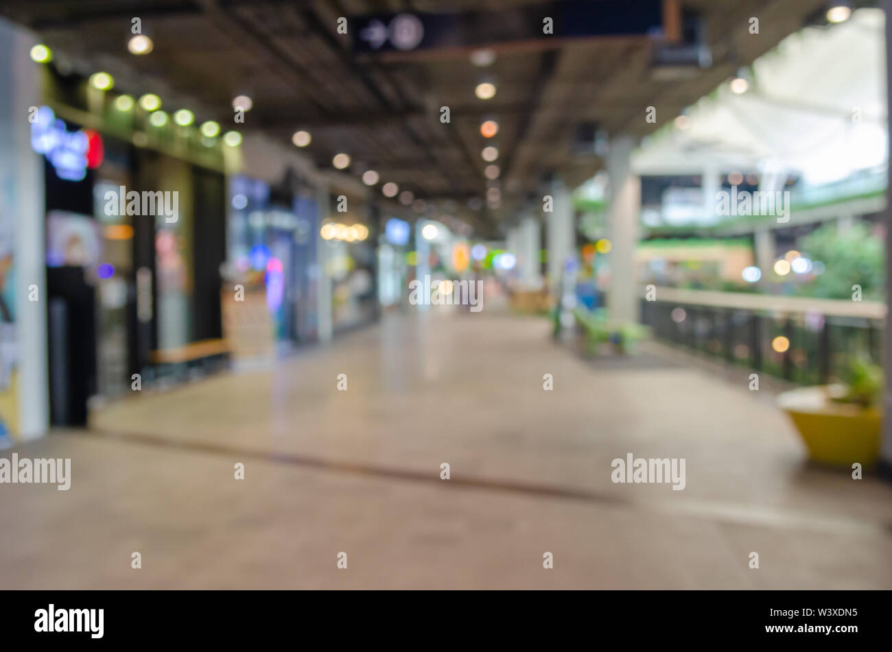 Abstract blur background of shopping mall and department store Stock ...