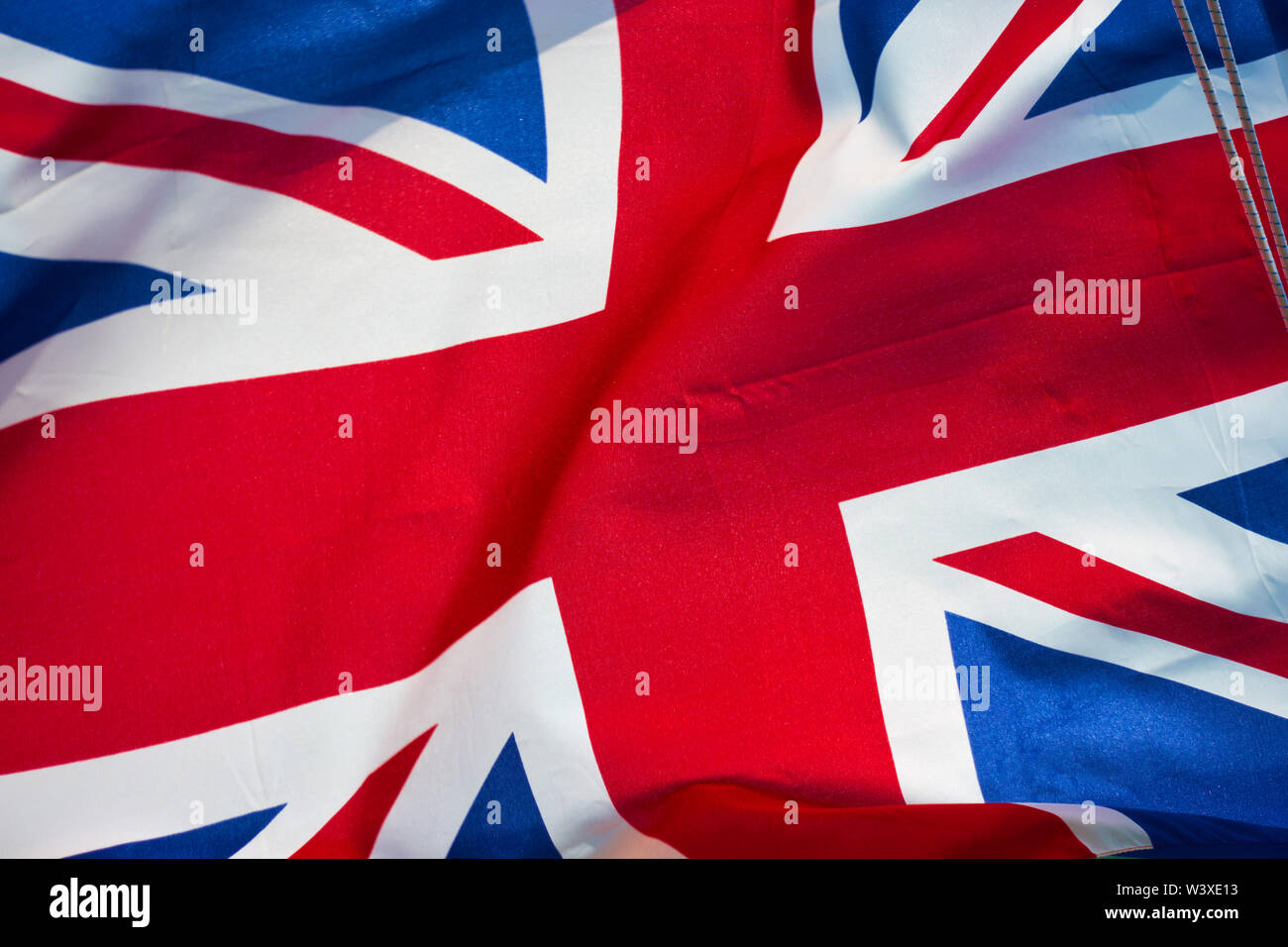 United kingdom flag waving hi-res stock photography and images - Alamy