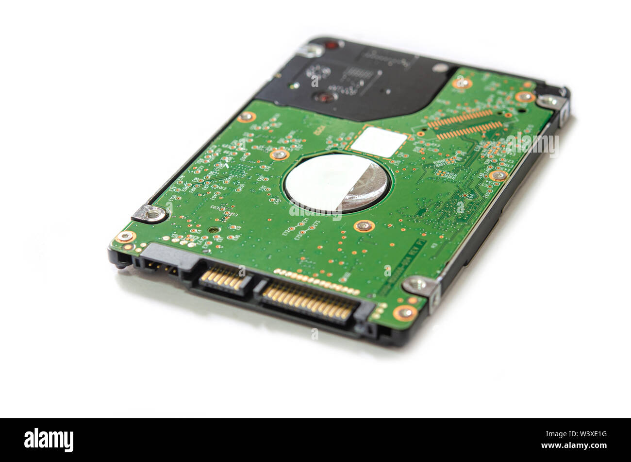 Hard drive notebook computers on the white background Stock Photo - Alamy