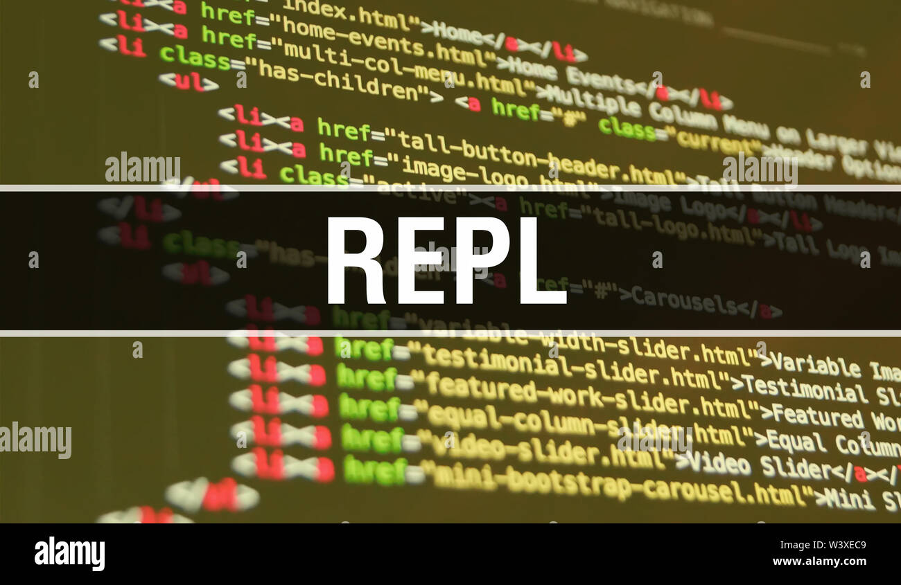 Repl it image hi-res stock photography and images - Alamy
