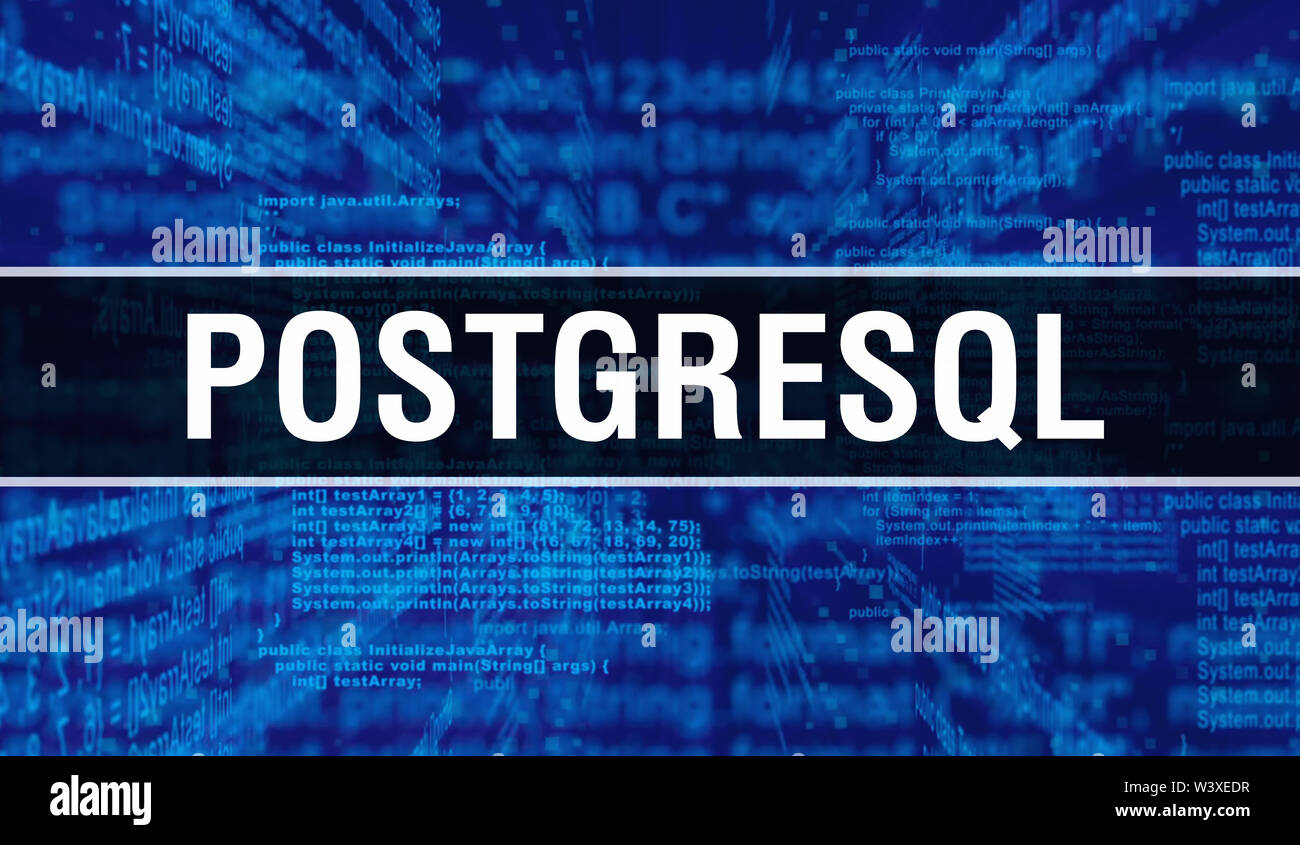 Postgresql software hi-res stock photography and images - Alamy