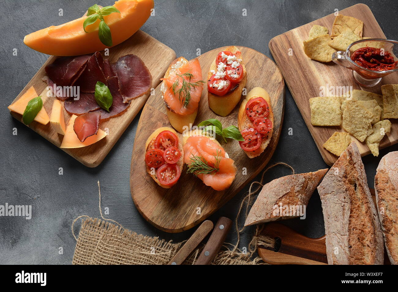 Tapas Sandwich High Resolution Stock Photography and Images - Alamy