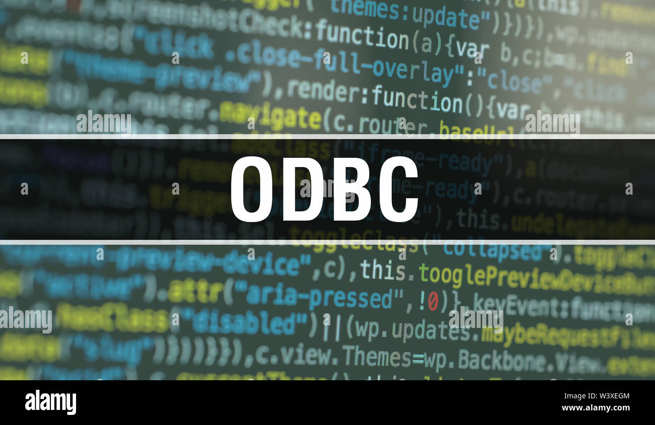 Odbc image hi-res stock photography and images - Alamy