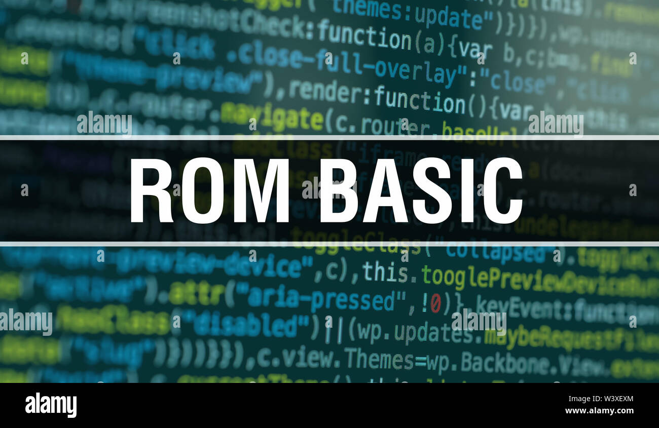 Rom basic image hi-res stock photography and images - Alamy