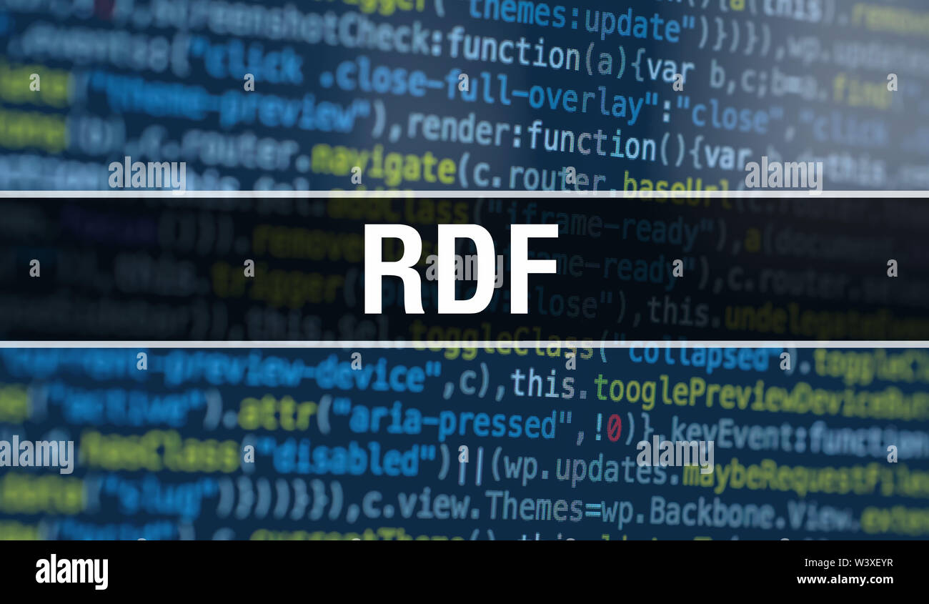 Rdf text hi-res stock photography and images - Alamy