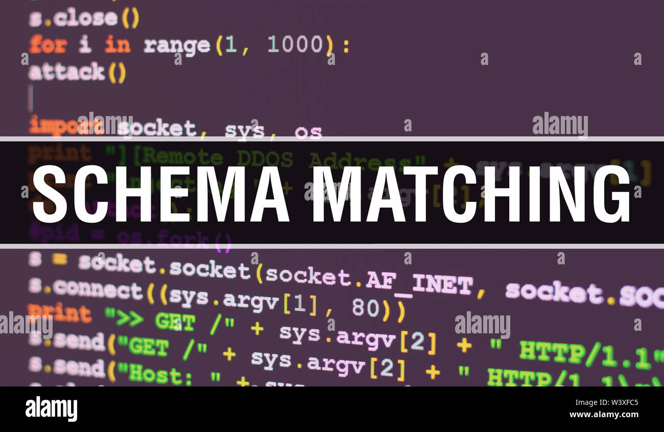 Schema Matching Concept With Random Parts Of Program Code Schema Matching With Programming Code