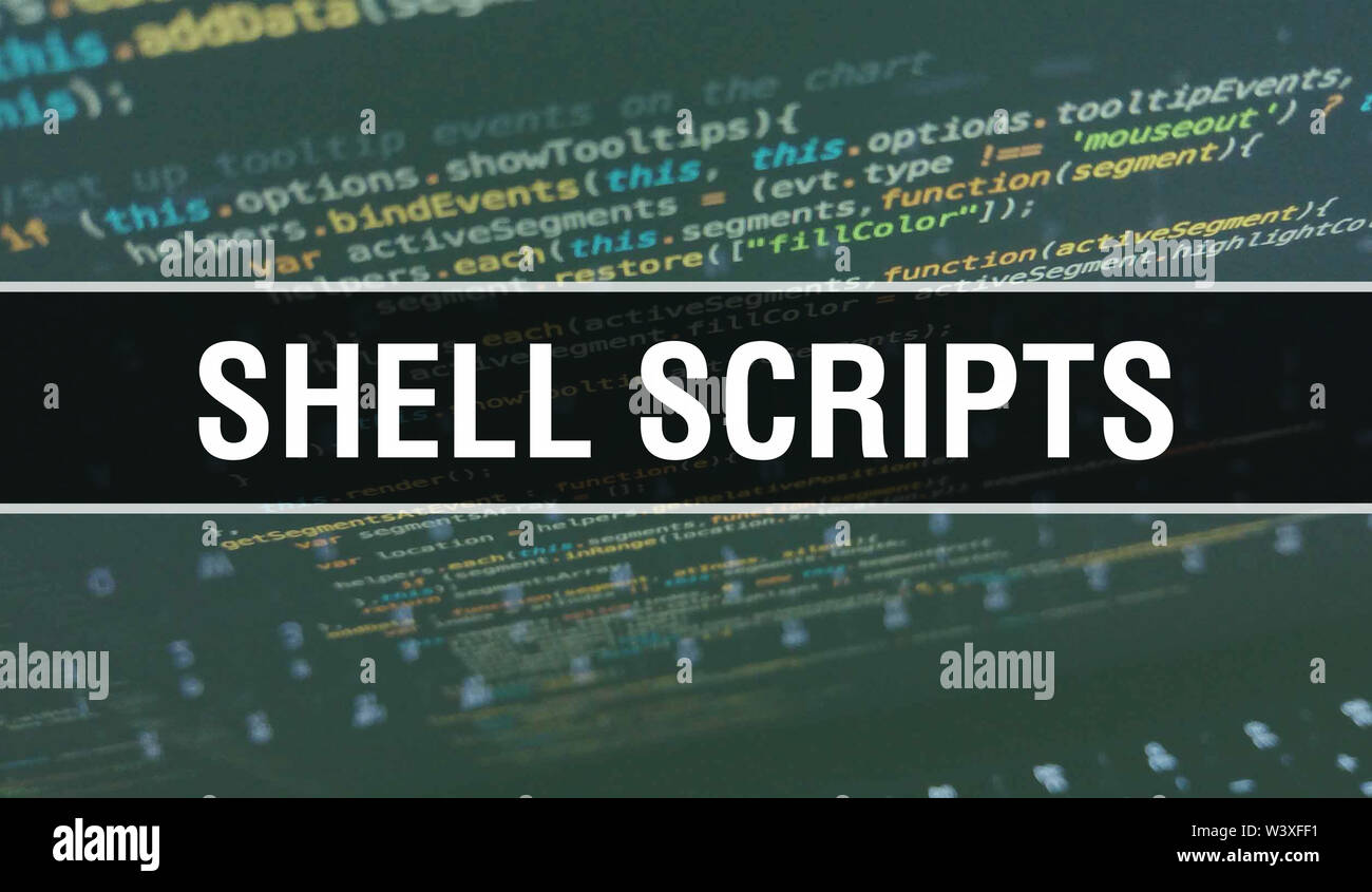 Shell scripts image hi-res stock photography and images - Alamy