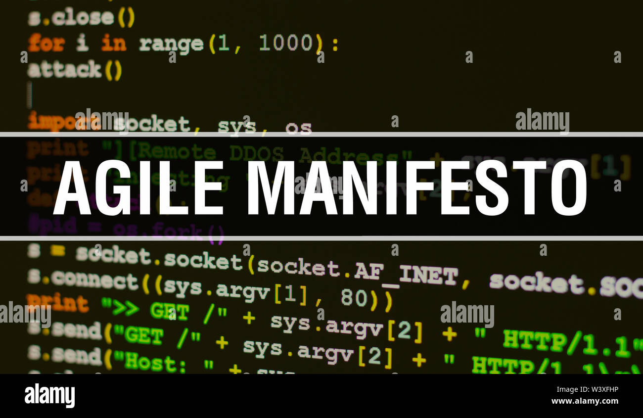 Agile manifesto hi-res stock photography and images - Alamy