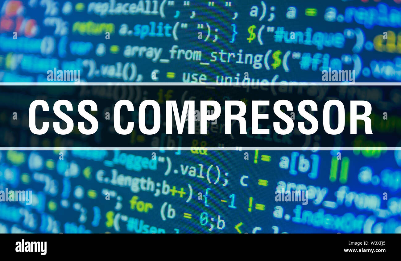 Css compressor hi-res stock photography and images - Alamy