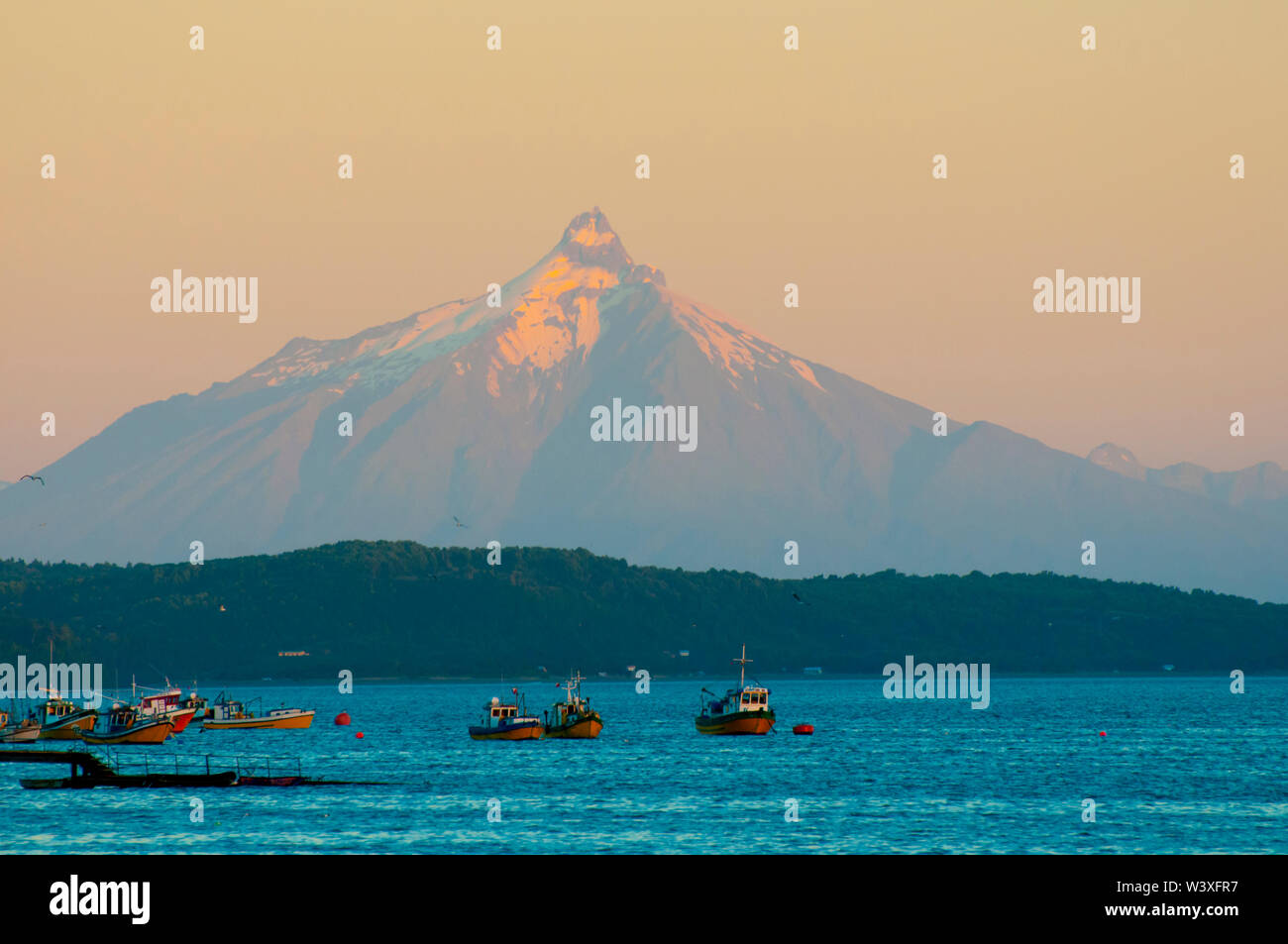 Volcano of Corcovado - Chile Stock Photo - Alamy