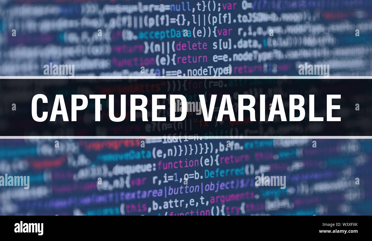 Captured variable concept illustration using code for developing ... Captured variable concept illustration using code for developing ...