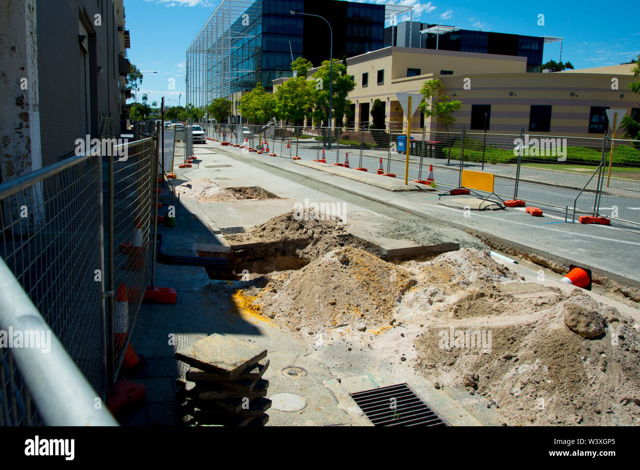 Melbourne construction workers hi-res stock photography and images - Alamy