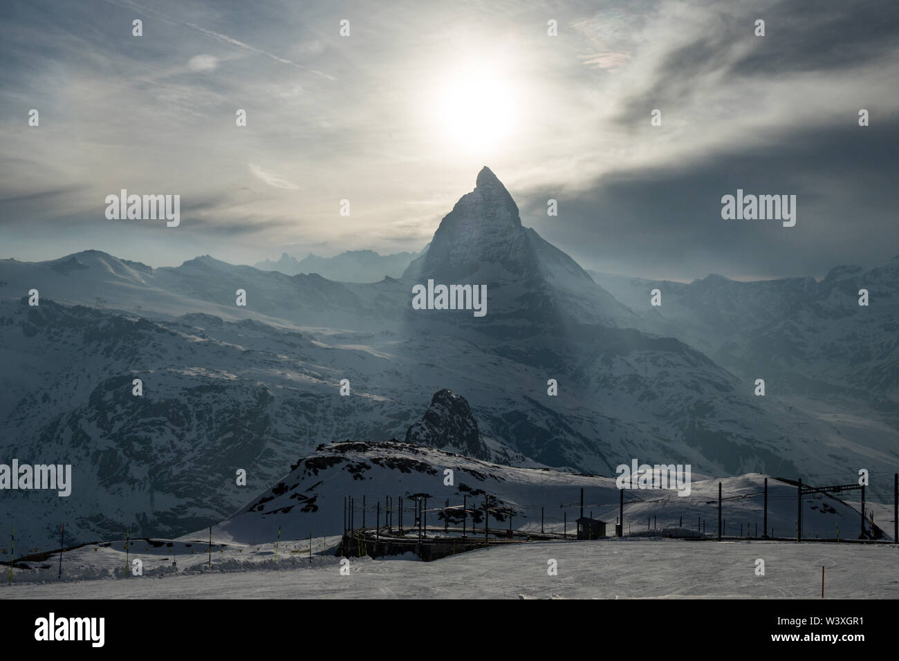 Matterhorn gornergrat dawn hi-res stock photography and images - Alamy