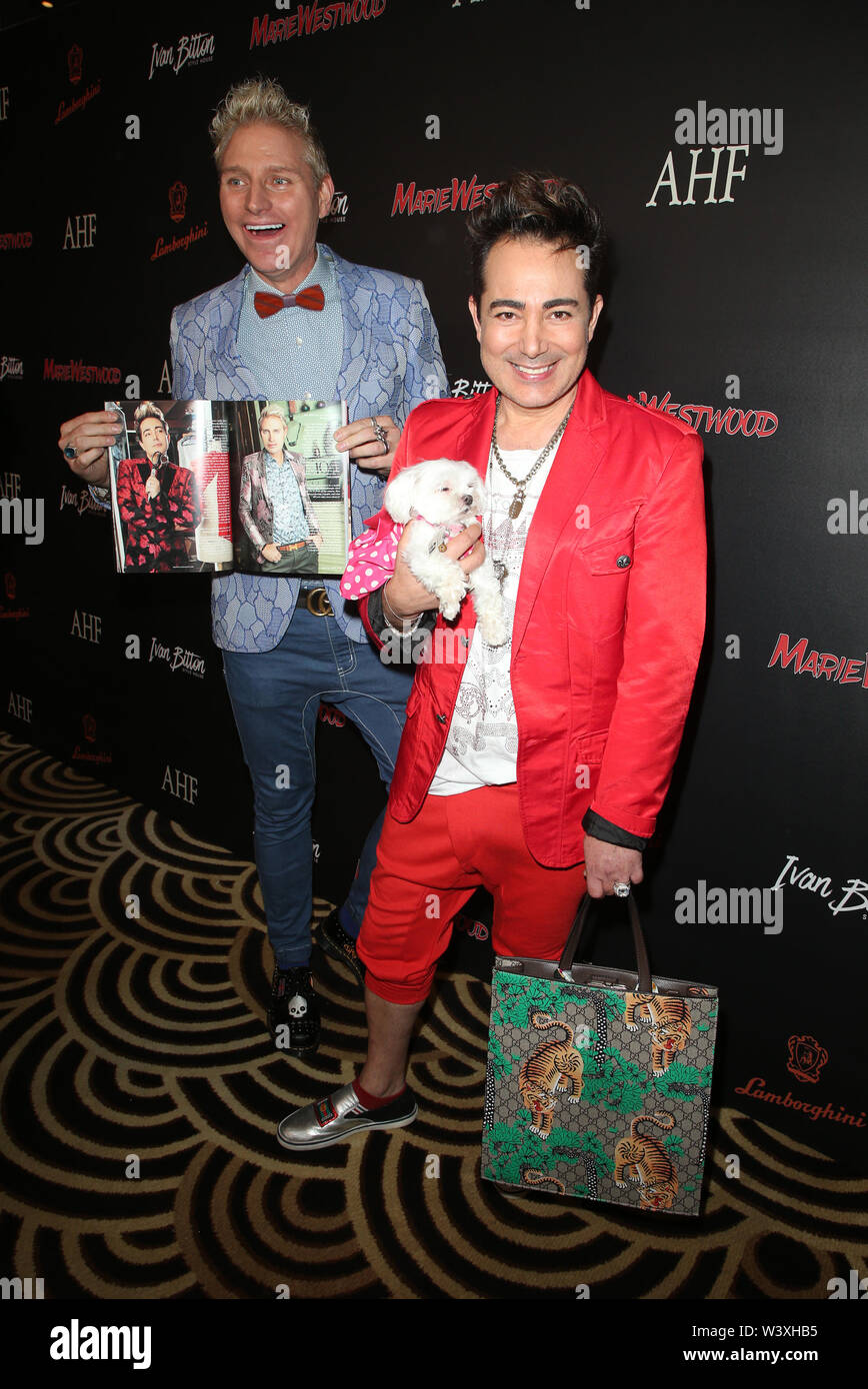 Beverly Hills, Ca. 17th July, 2019. Pol Atteu, Patrik Simpson, at the ...