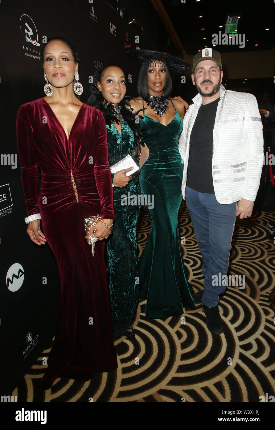 Beverly Hills, Ca. 17th July, 2019. Rhona Bennett, Terry Ellis, Cindy ...