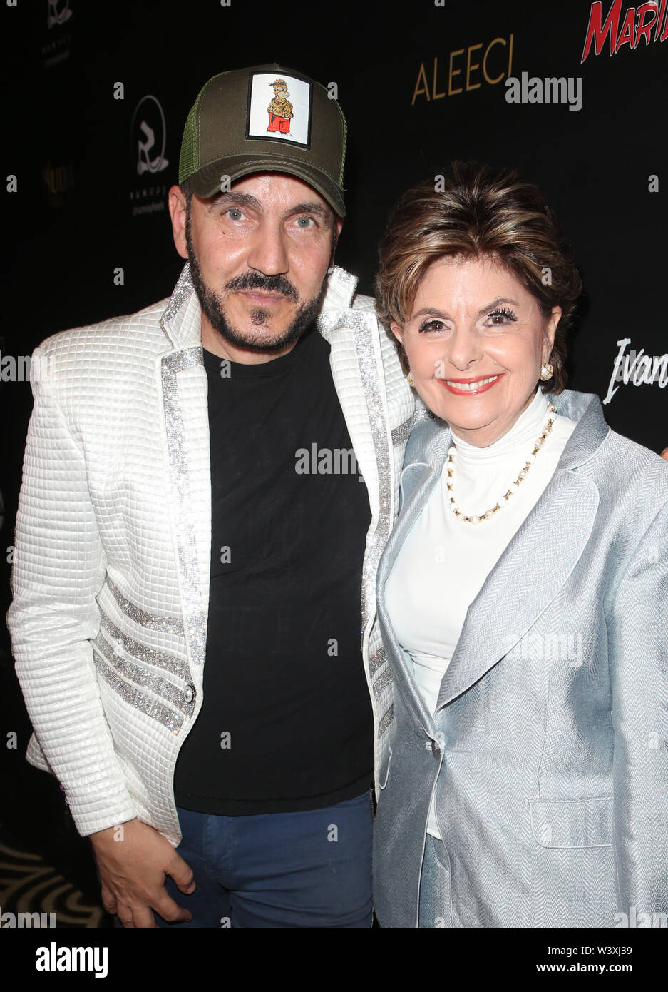 Beverly Hills, Ca. 17th July, 2019. Ivan Bitton, Gloria Allred, at the ...