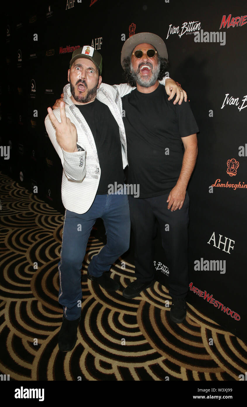 Beverly Hills, Ca. 17th July, 2019. Ivan Bitton, Mr. Brainwash, at the ...