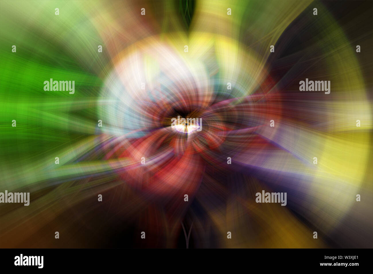 Concept abstract : Spirit of colours Stock Photo - Alamy