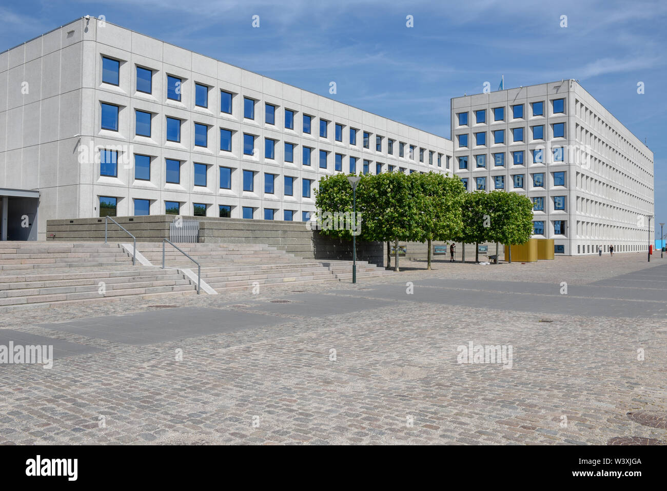 Copenhagen Denmark - 25 June 2019: Headquarters of Maresk logistics ...