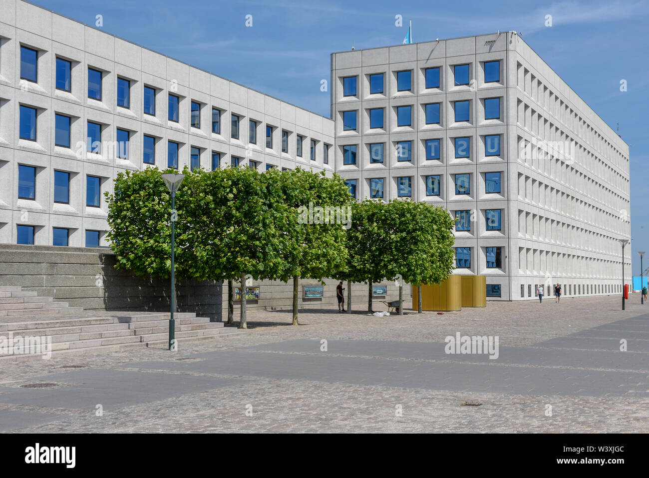Copenhagen Denmark - 25 June 2019: Headquarters of Maresk logistics ...