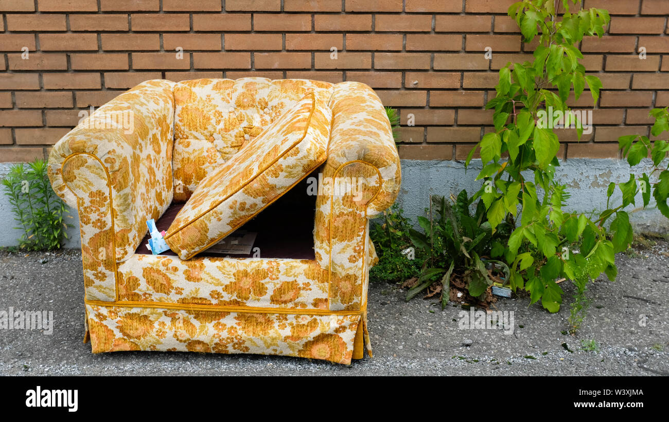 Discarded furniture High Resolution Stock Photography and Images - Alamy
