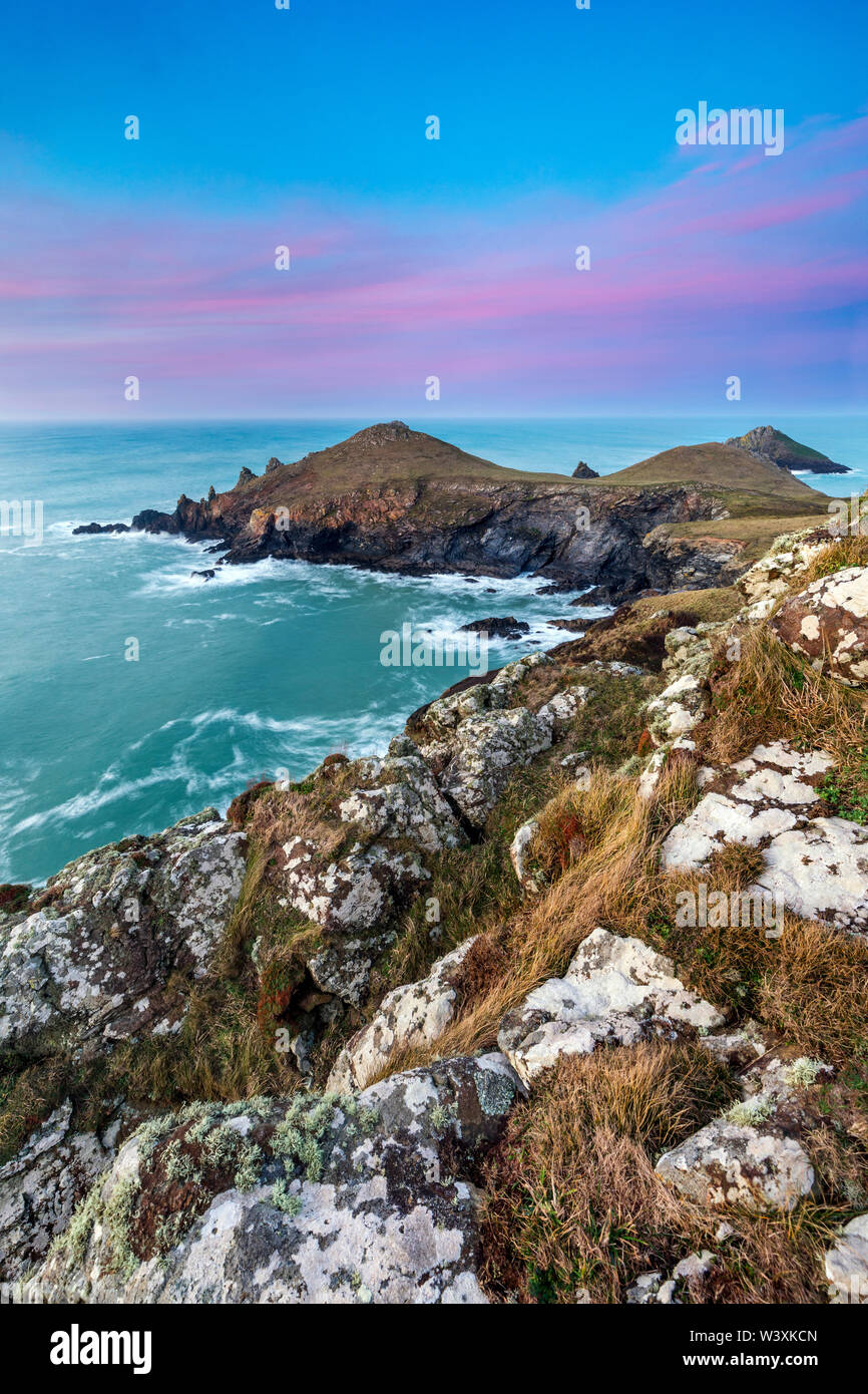 Pentire head cornwall hi-res stock photography and images - Alamy