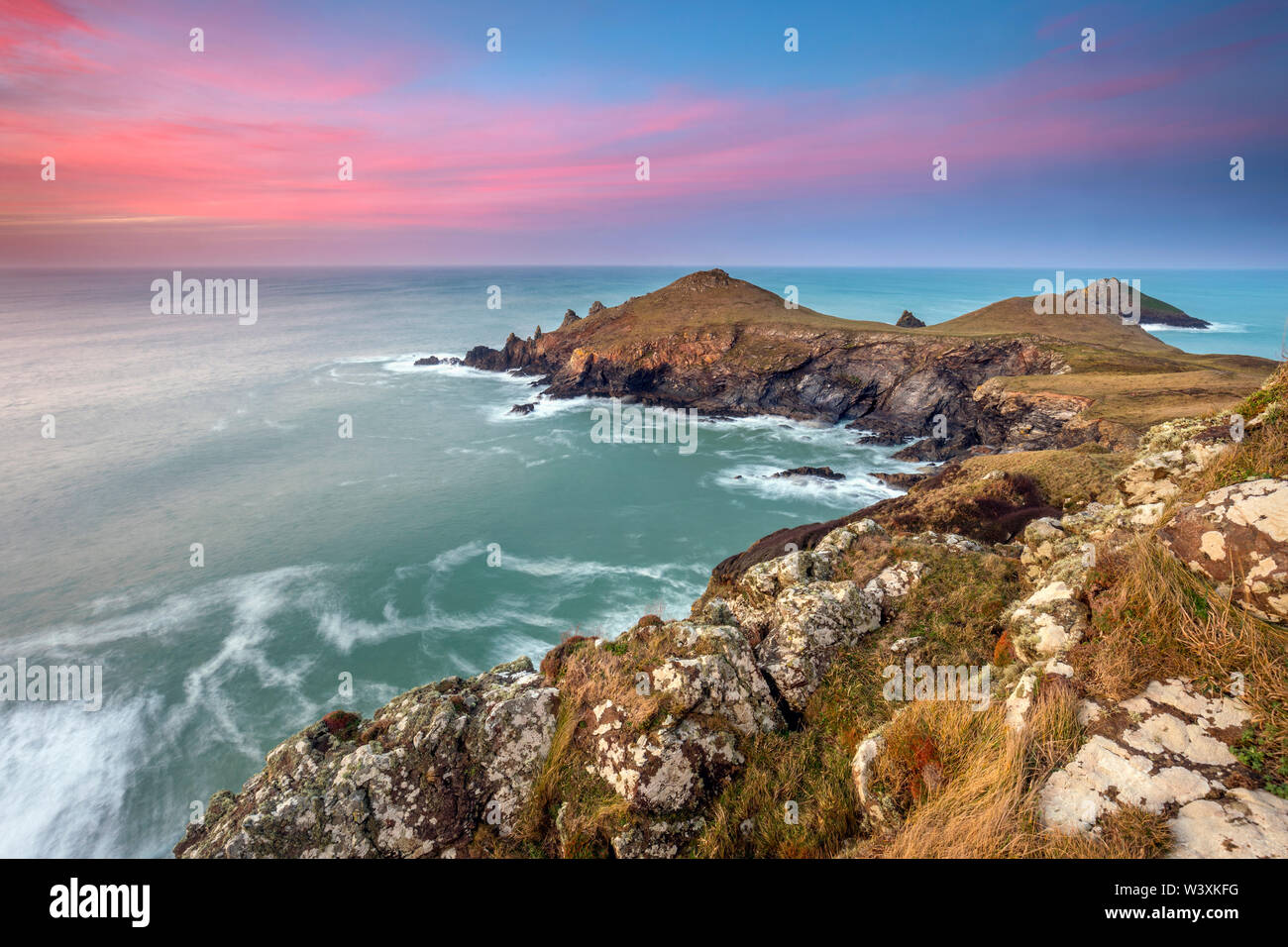 The Rumps; Cornwall; UK Stock Photo - Alamy