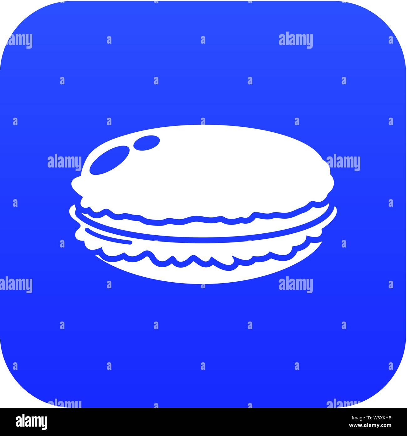 Macaroons icon, simple black style Stock Vector Image & Art - Alamy
