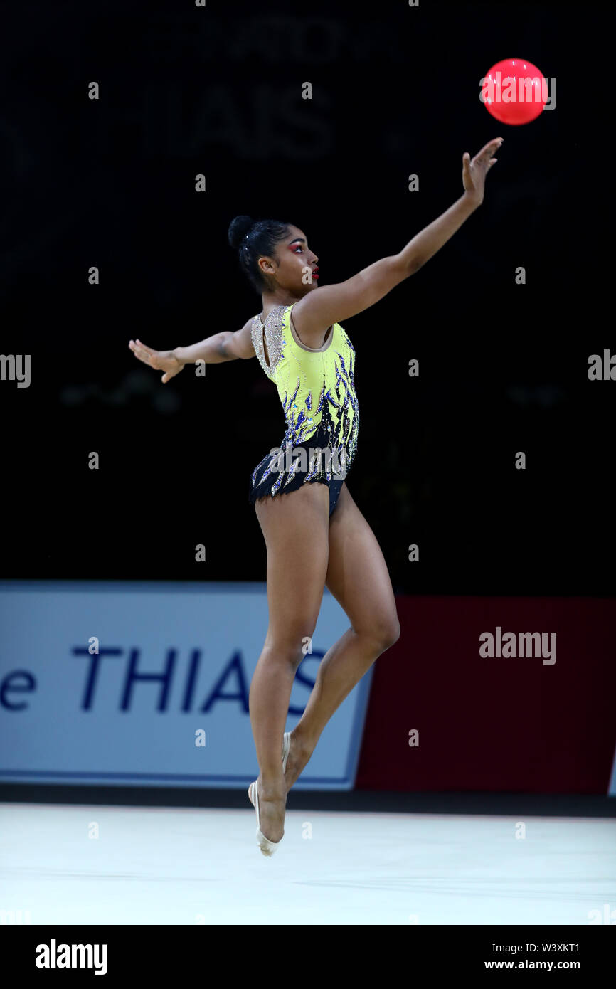 Nastasya Generalova from United States of America performs her ball ...