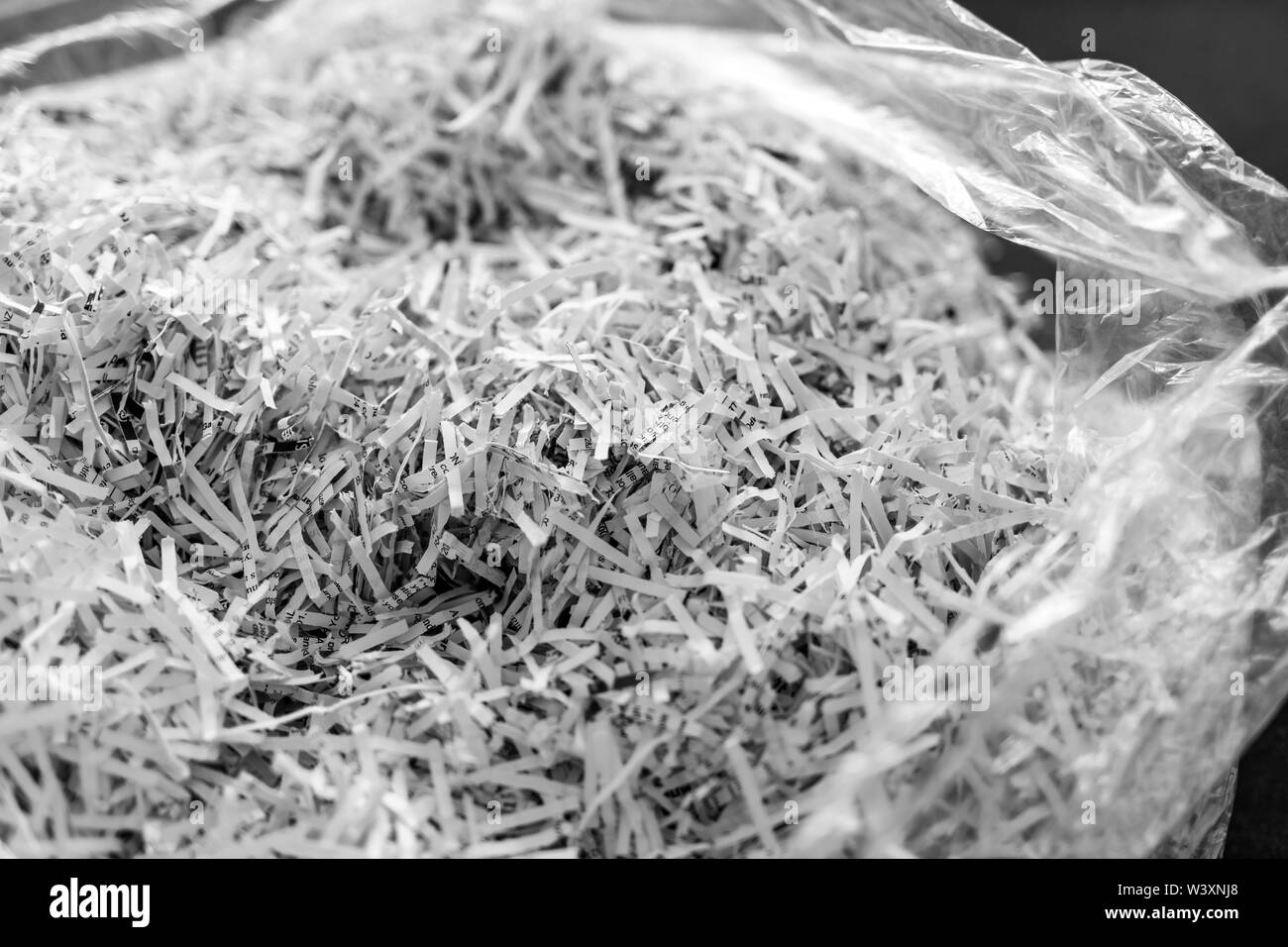 Destroyed documents Black and White Stock Photos & Images - Alamy