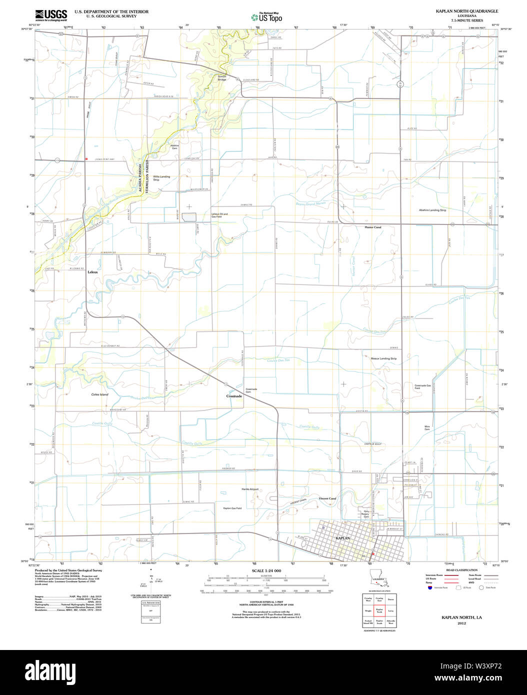 Map of kaplan hi-res stock photography and images - Alamy