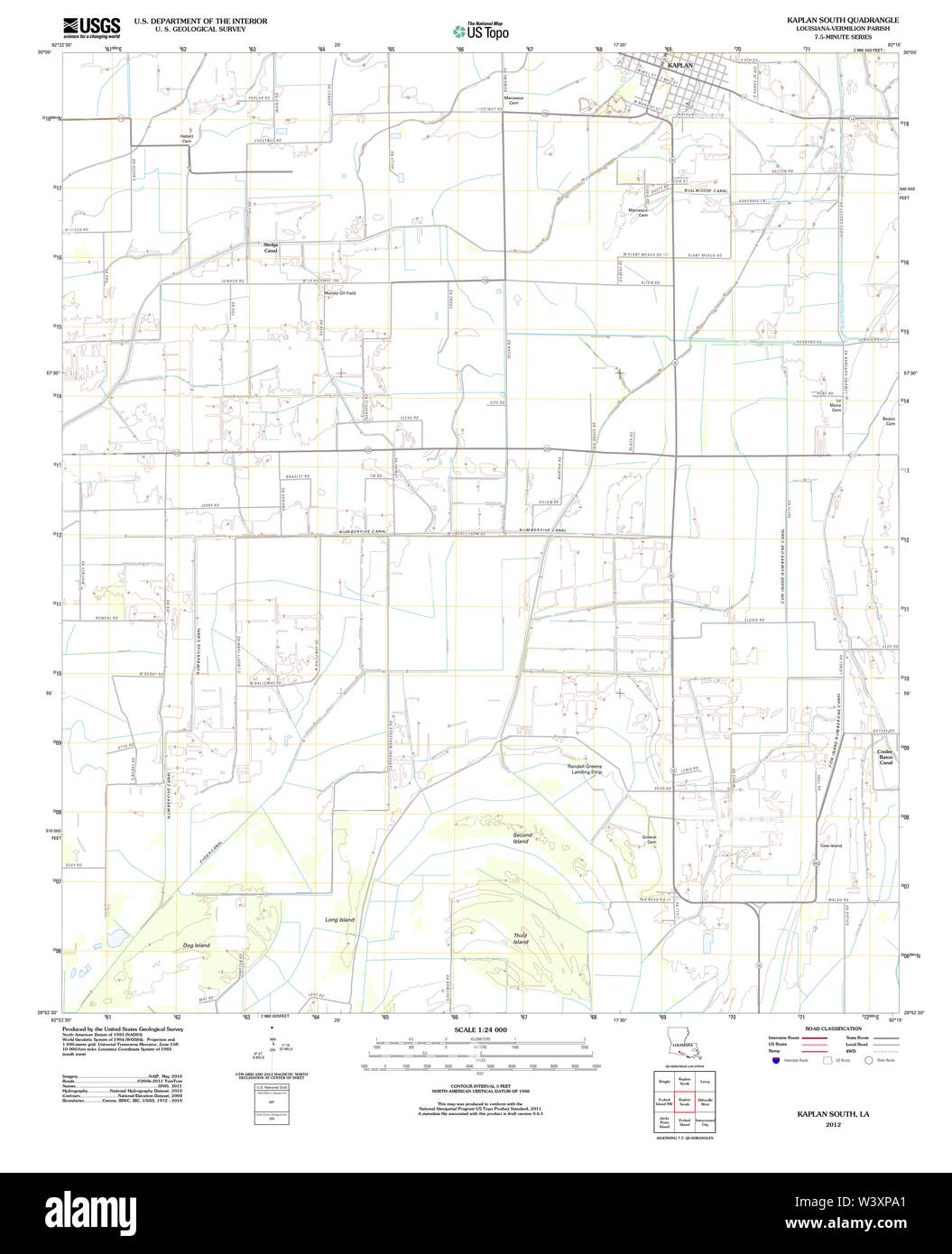 Map of kaplan hi-res stock photography and images - Alamy