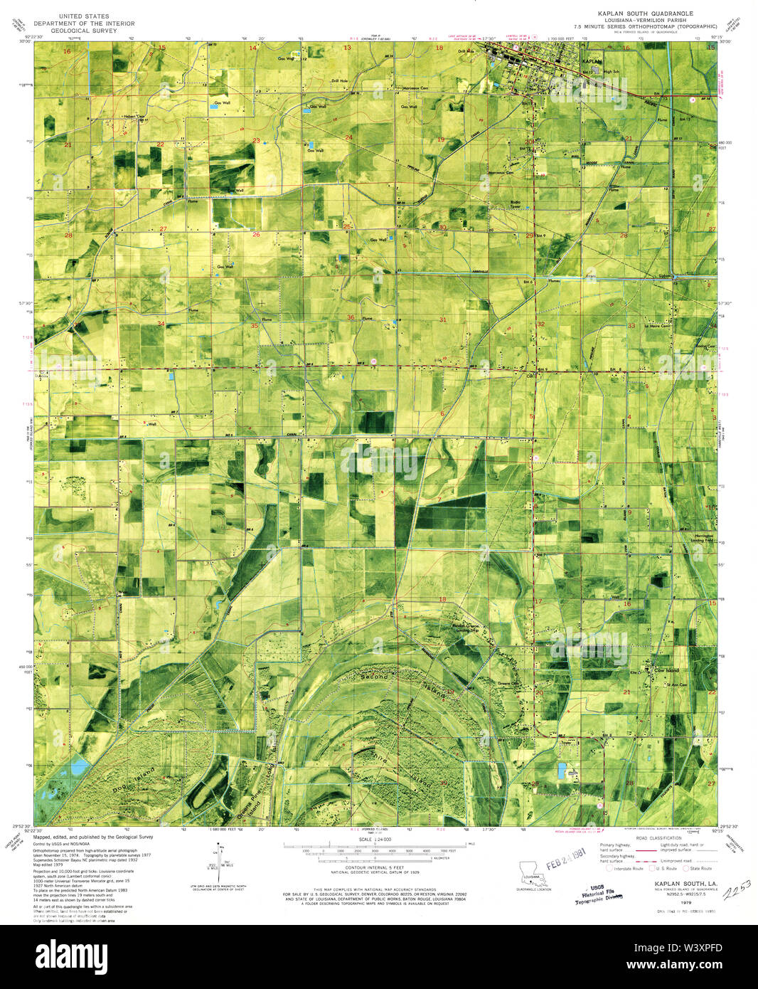 Kaplan louisiana map hi-res stock photography and images - Alamy Kaplan louisiana map hi-res stock photography and images - Alamy