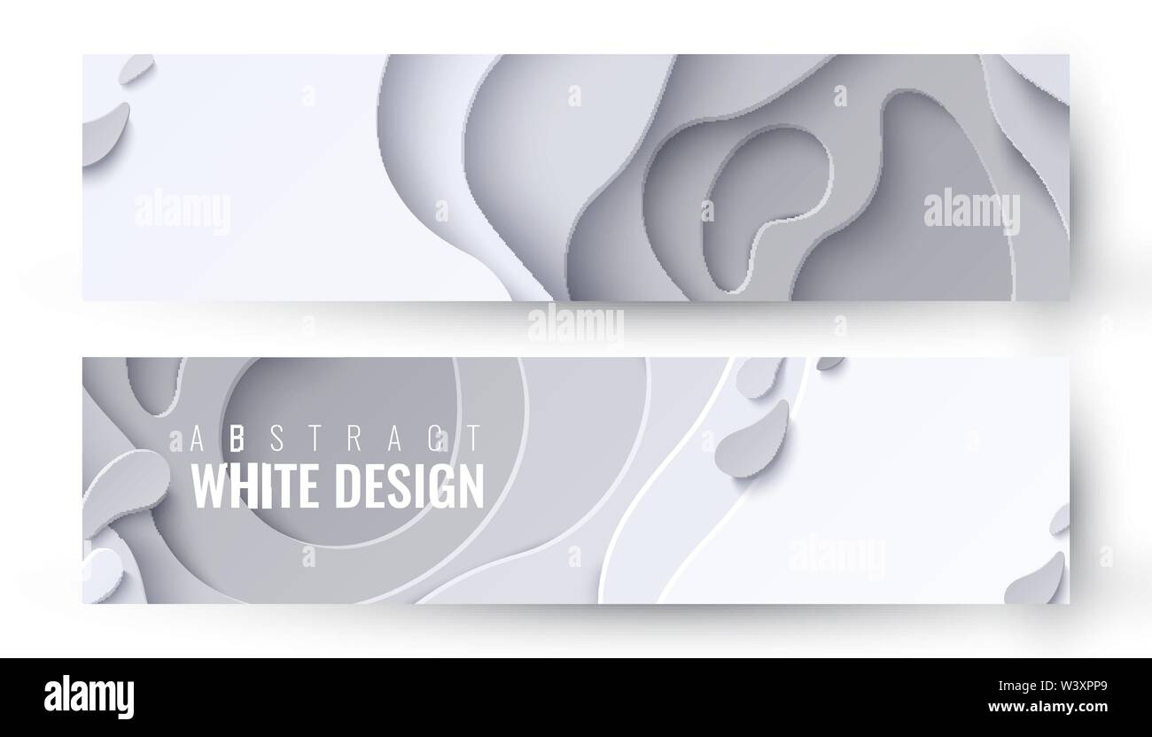 Creative paper cut craft style frame set hi-res stock photography and ...