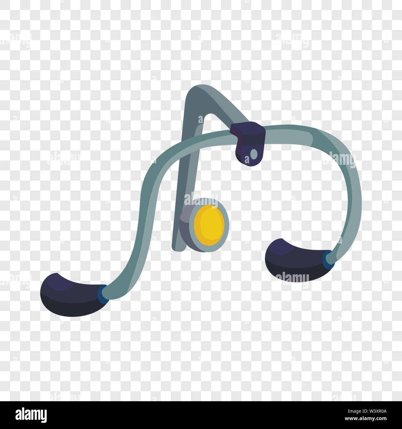 Handlebar icon, isometric style Stock Vector Image & Art - Alamy