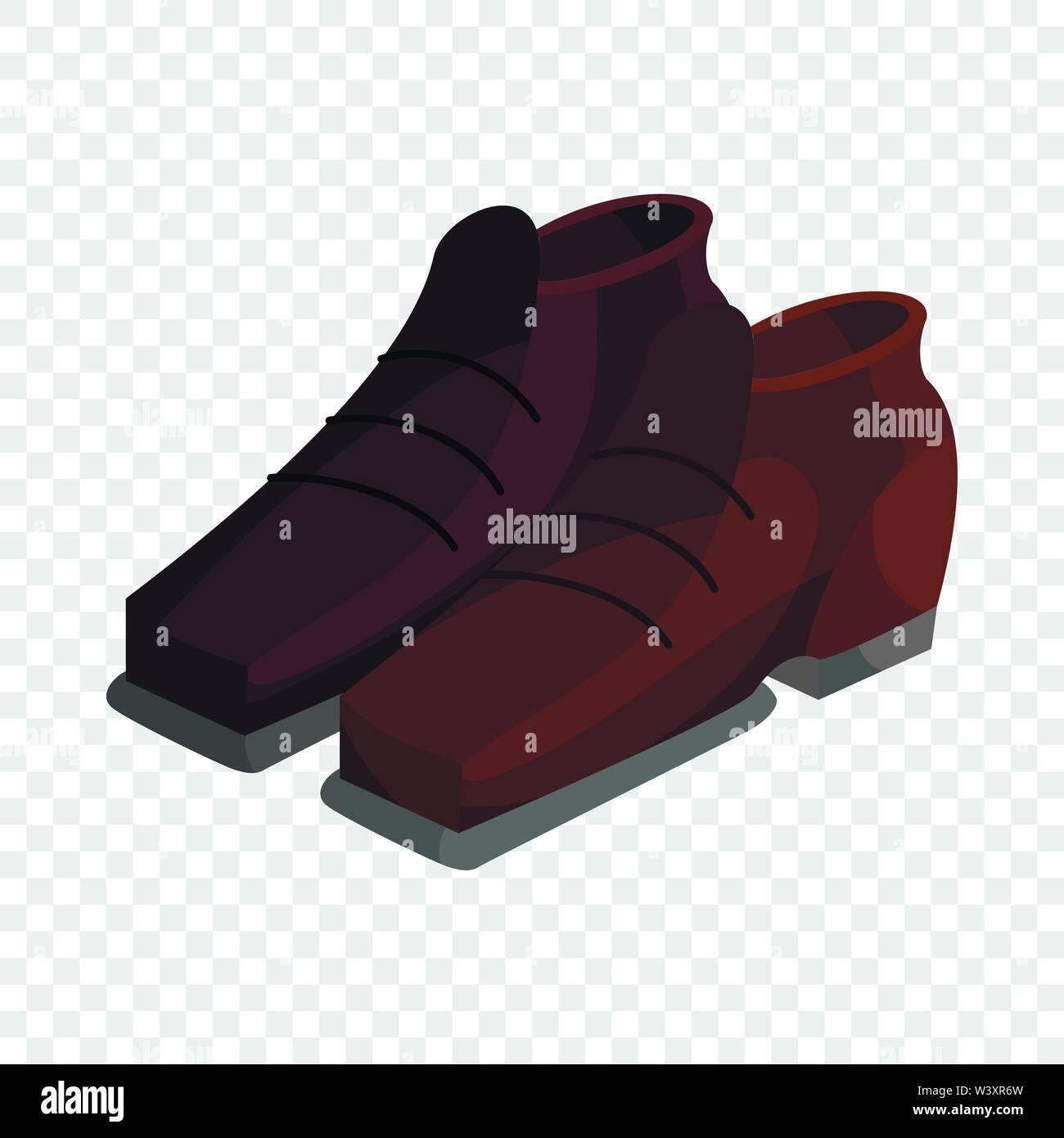 Brown boots icon, cartoon style Stock Vector Image & Art - Alamy