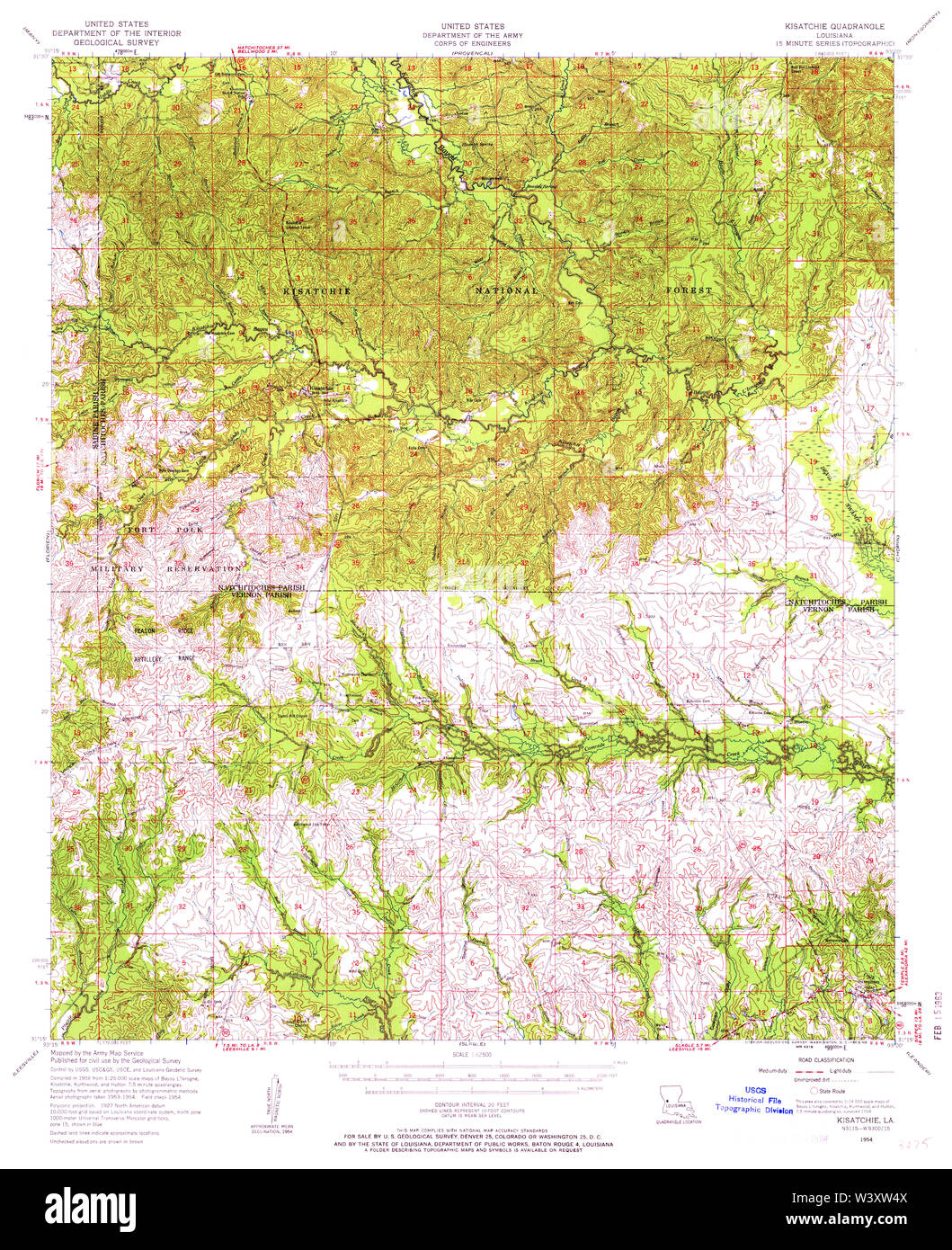 Map of kisatchie hi-res stock photography and images - Alamy
