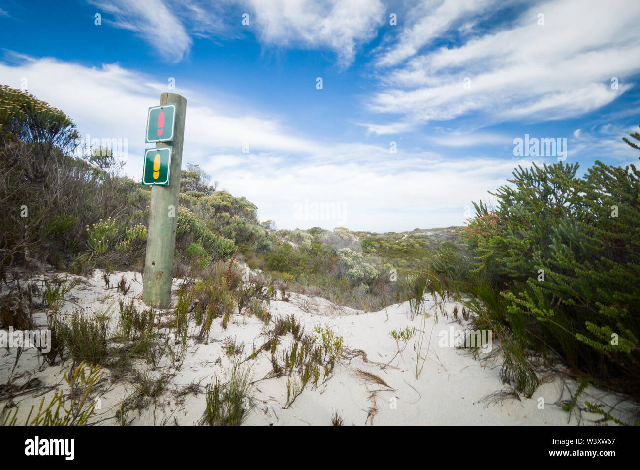 Agulhas National Park protects fynbos habitat and offers hiking trails ...