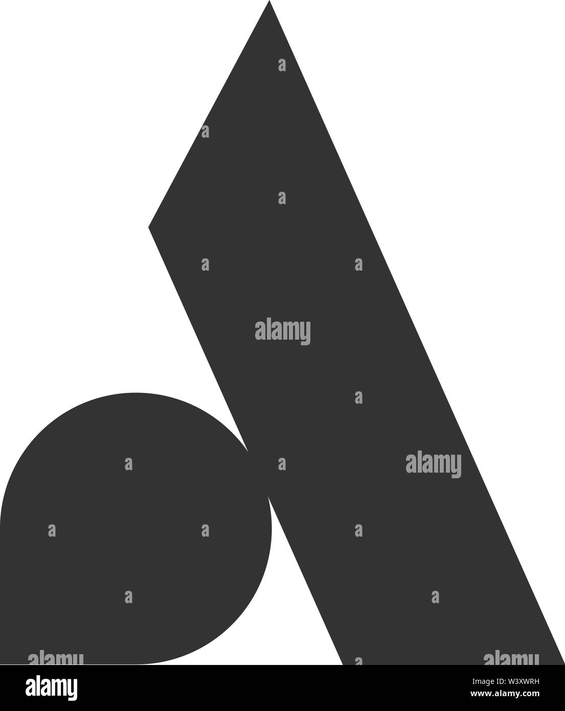 Gold letter a font Black and White Stock Photos & Images - Alamy