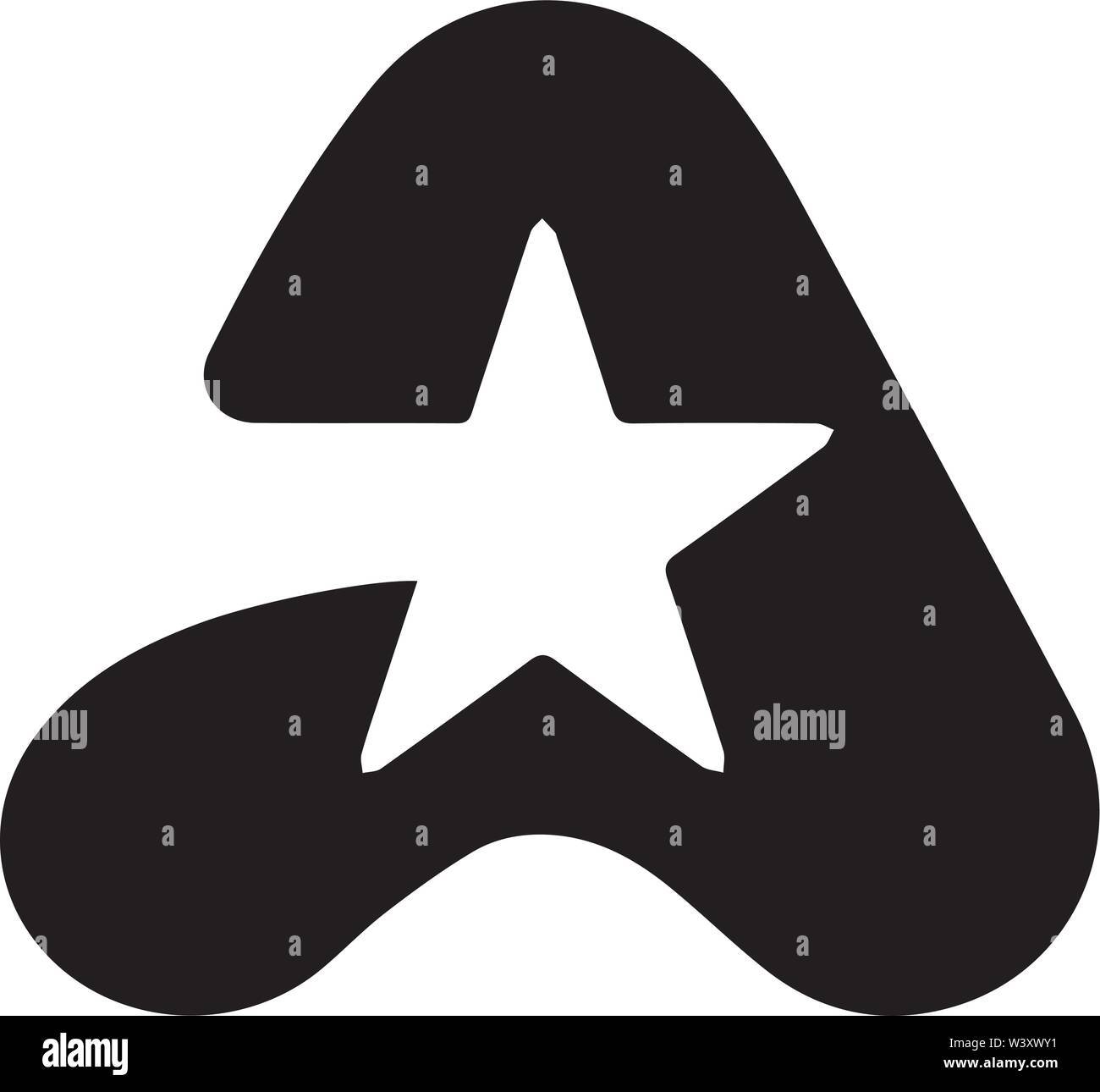 Stars logotype hi-res stock photography and images - Alamy