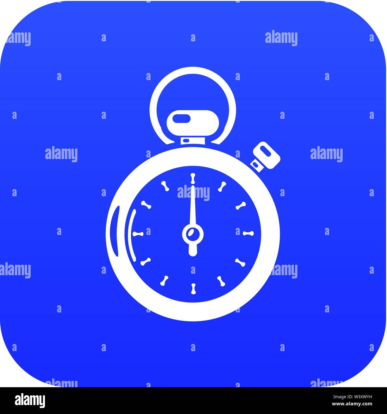 Stopwatch icon, simple style Stock Vector Image & Art - Alamy