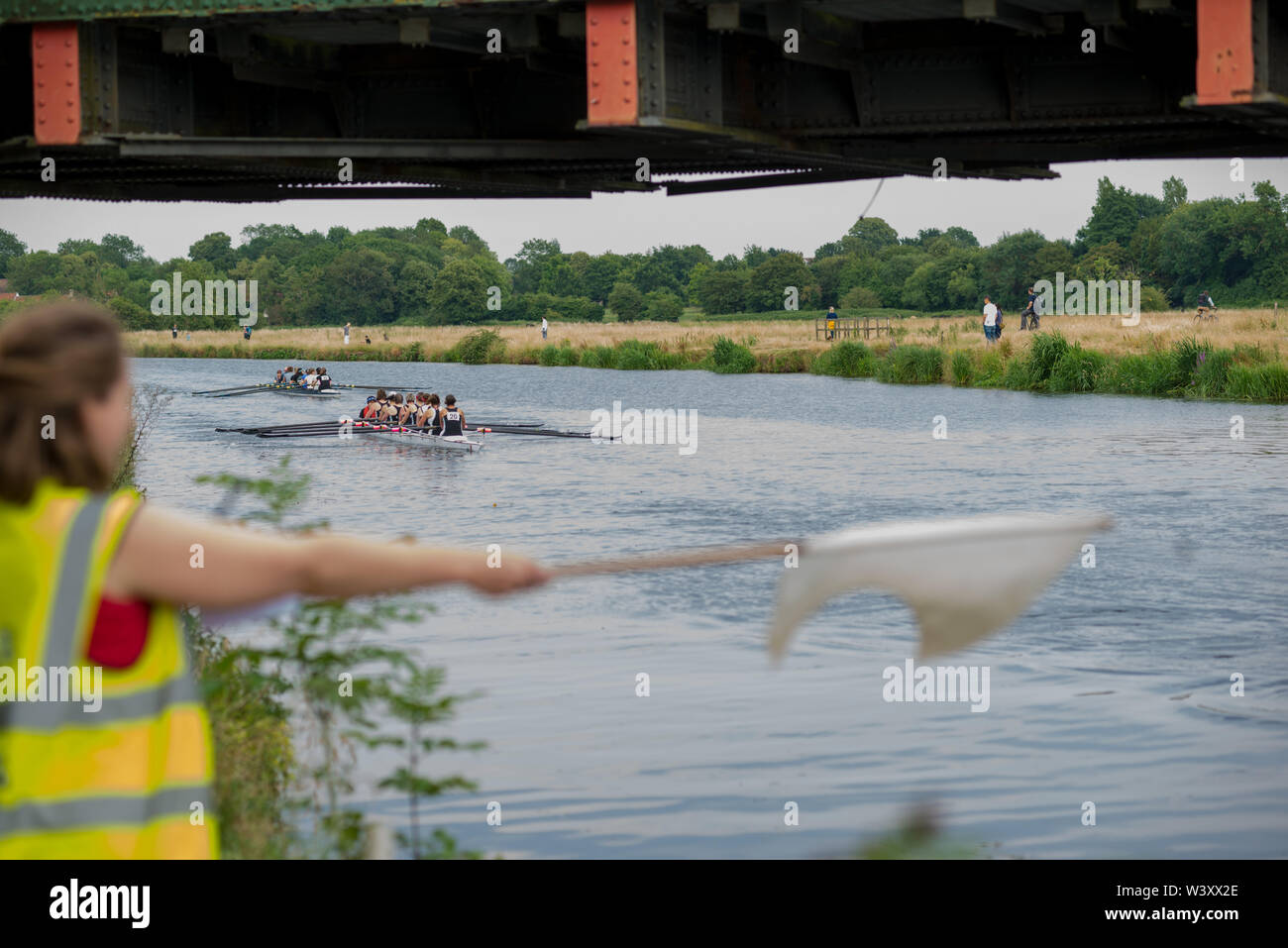 Olympic rowers finish hi-res stock photography and images - Alamy