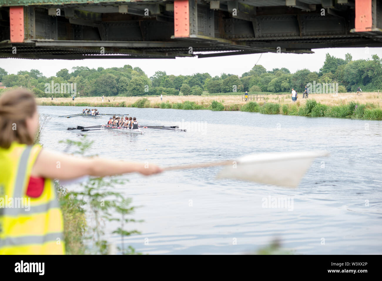 Olympic rowers finish hi-res stock photography and images - Alamy
