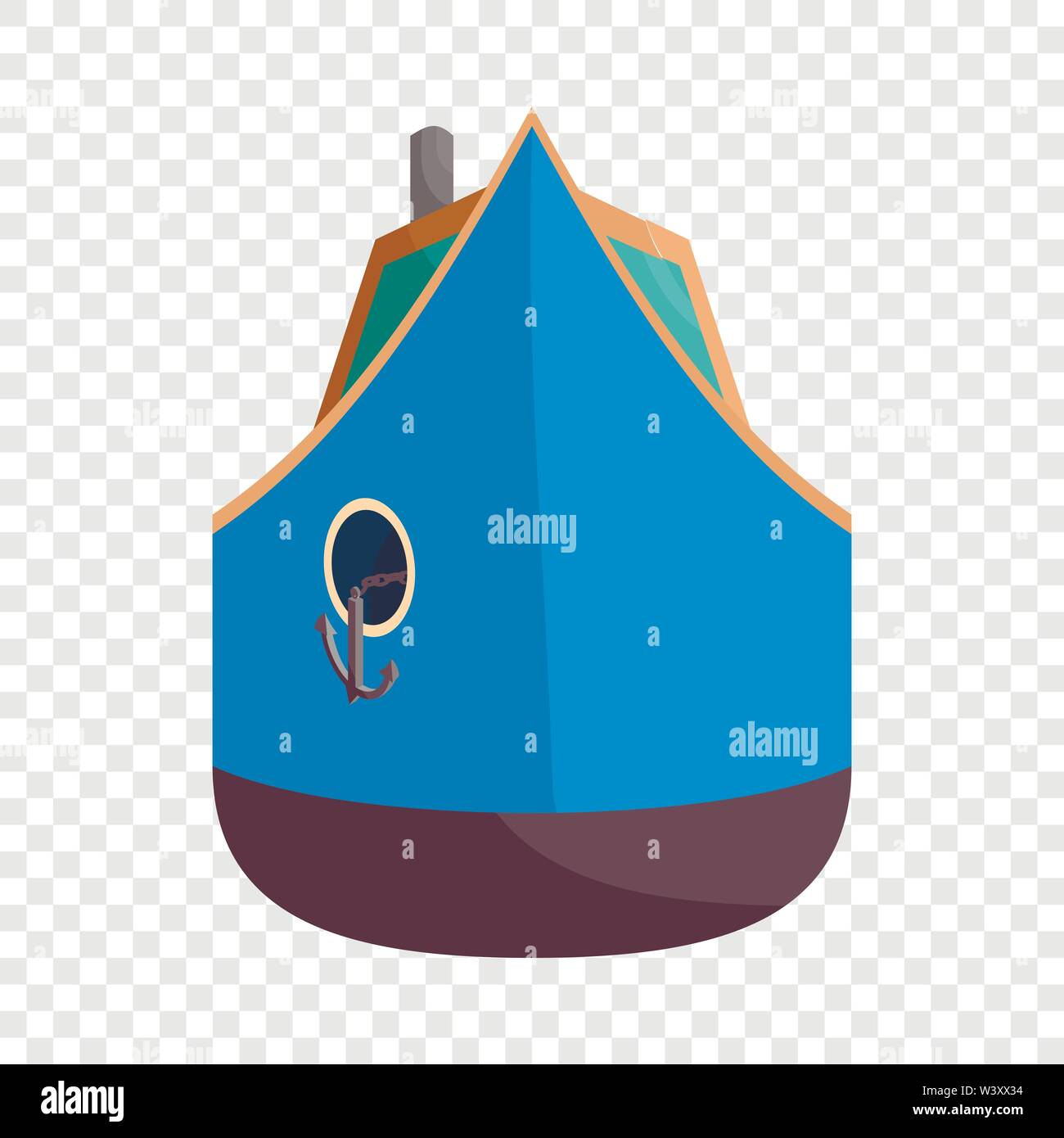 Ship icon, cartoon style Stock Vector Image & Art - Alamy