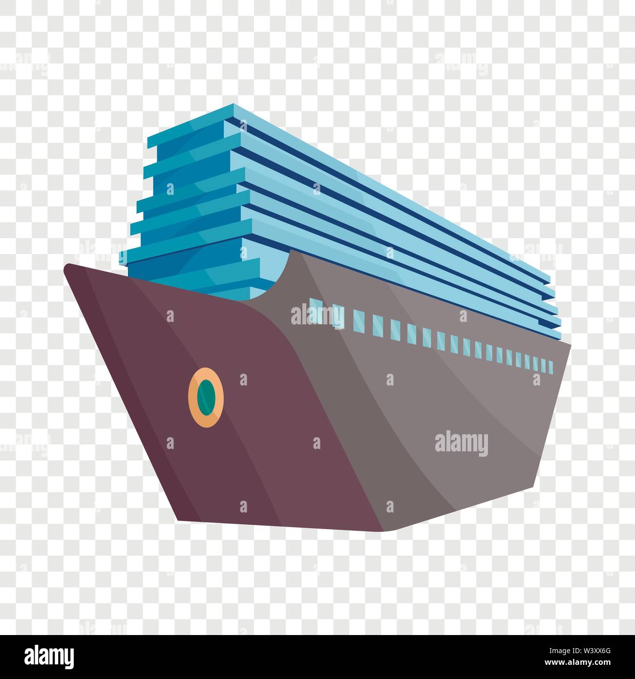 Cruise ship icon, cartoon style Stock Vector Image & Art - Alamy