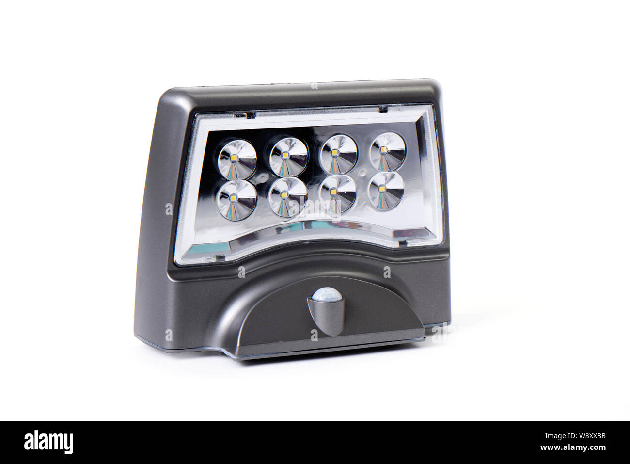 a solar lamp, to be installed on a wall or vertical structure, on a ...